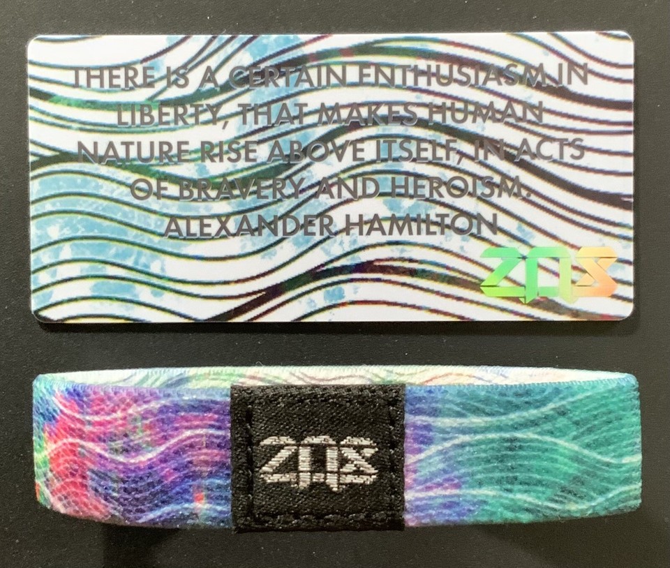 ZOX Wristband - Rise Above It - Single Strap - Alexander Hamilton | eBay