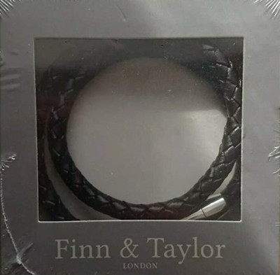 BRAND NEW Finn & Taylor Brown Double Wrap Leather Bracelet | eBay UK