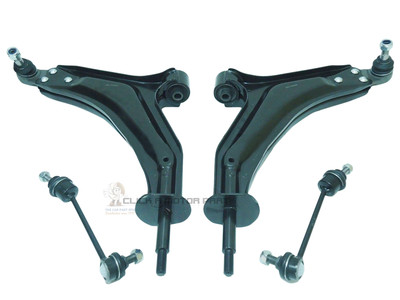 LANDROVER FREELANDER FRONT 2 LOWER SUSPENSION WISHBONE ARMS 2 ANTI ROLL ...