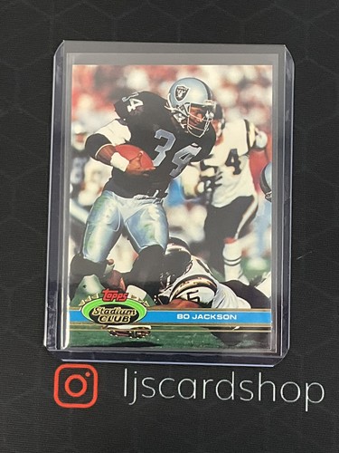 1991 Topps Stadium Club #462 Bo Jackson! A C1 | eBay