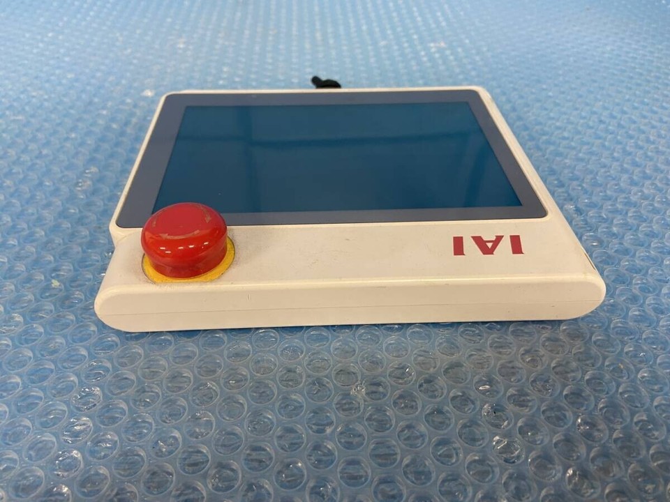 IAI TB-02-C-SWR Full Color Touch Panel Teaching Pendant Tested Used ...