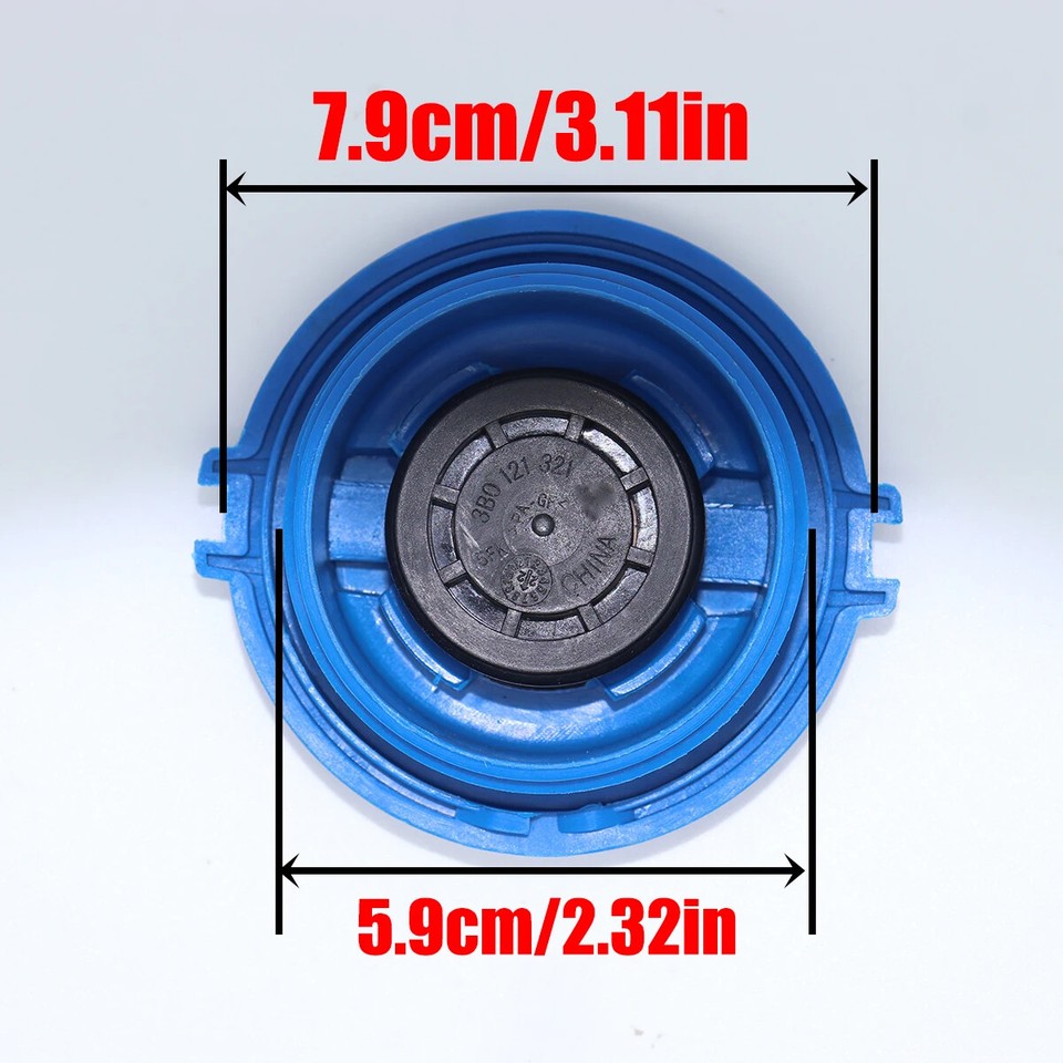 For VW GOLF PASSAT POLO Car Engine Coolant Expansion Tank Cap Reservoir ...