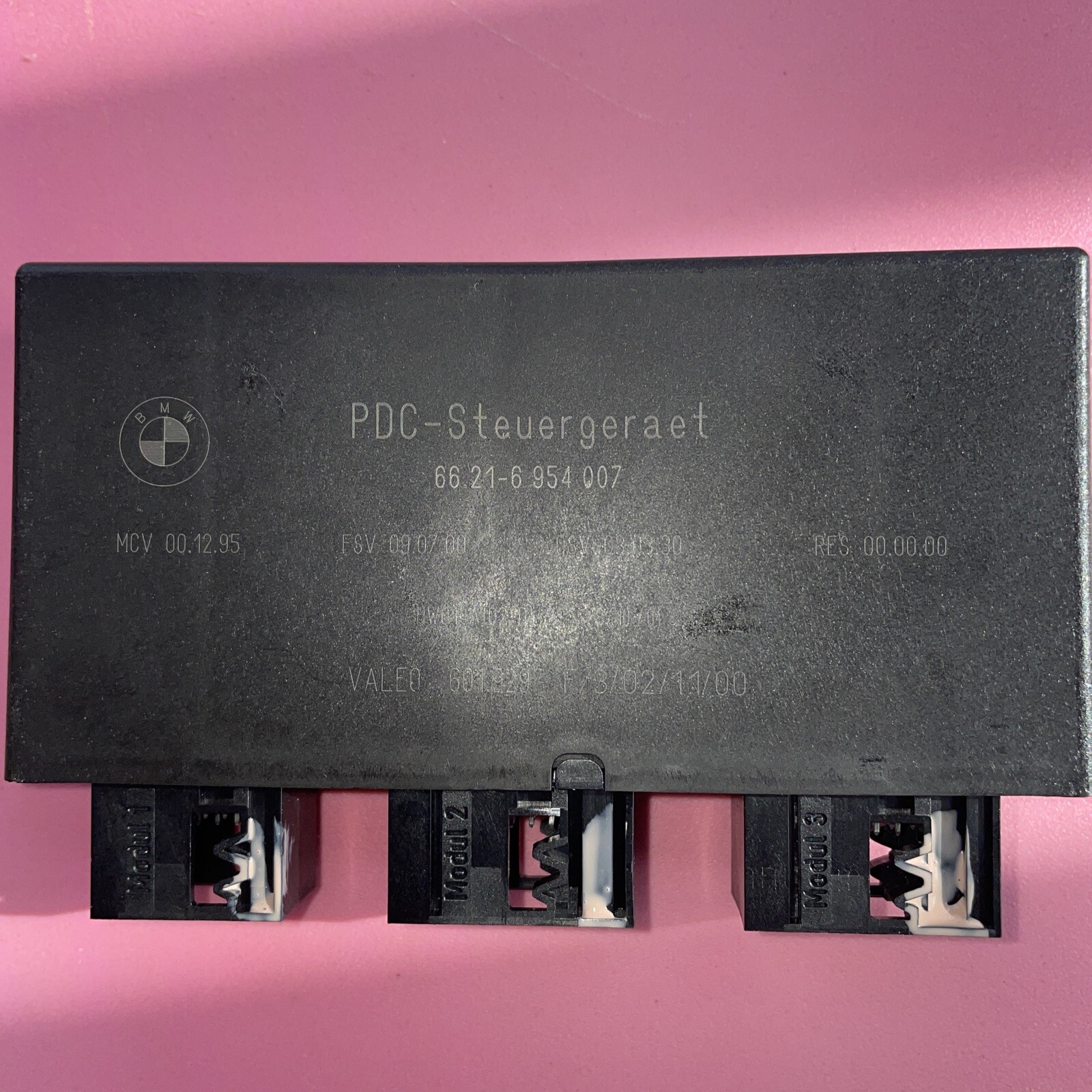 2005 BMW 645ci PDC Parking Distance Control Module Unit 66.21-6 954 007 ...