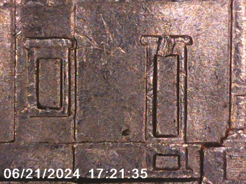 2021 Jefferson Nickel Strike Thru Extra Eye Error ***ONE OF A KIND ...