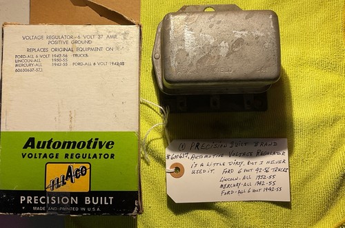 Illaco automotive voltage regulator 6 Volt 37 Amp. Positive Ground | eBay