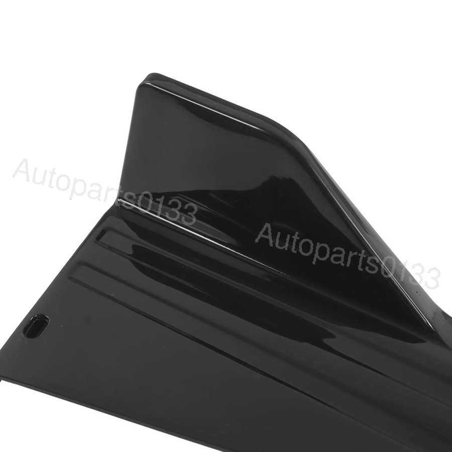 For Audi S3 S4 A3 A4 A5 A6 Rear Bumper Splitter Diffuser Lip Canard ...