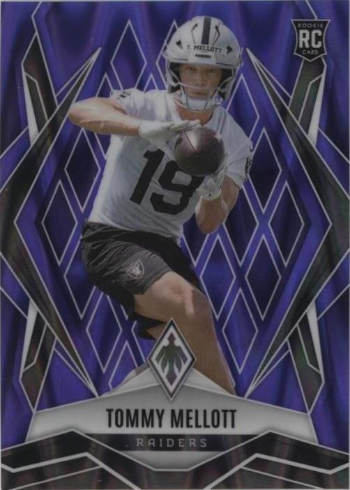 2025 Panini Phoenix - Rookies Tommy Mellott #227 Purple Seismic /49 (RC ...
