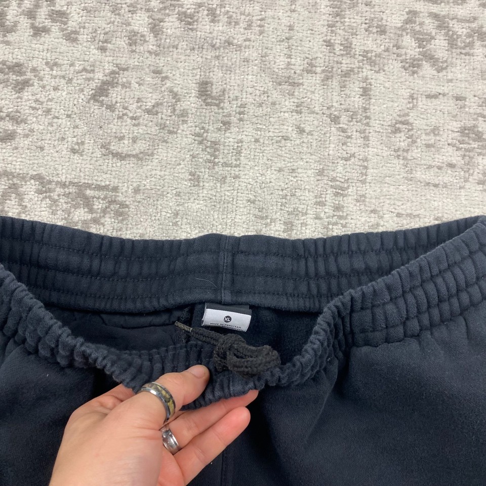 Nike Club Sweatpants Casual Fleece Mens Black Swoosh 341574-010 Size XL | eBay