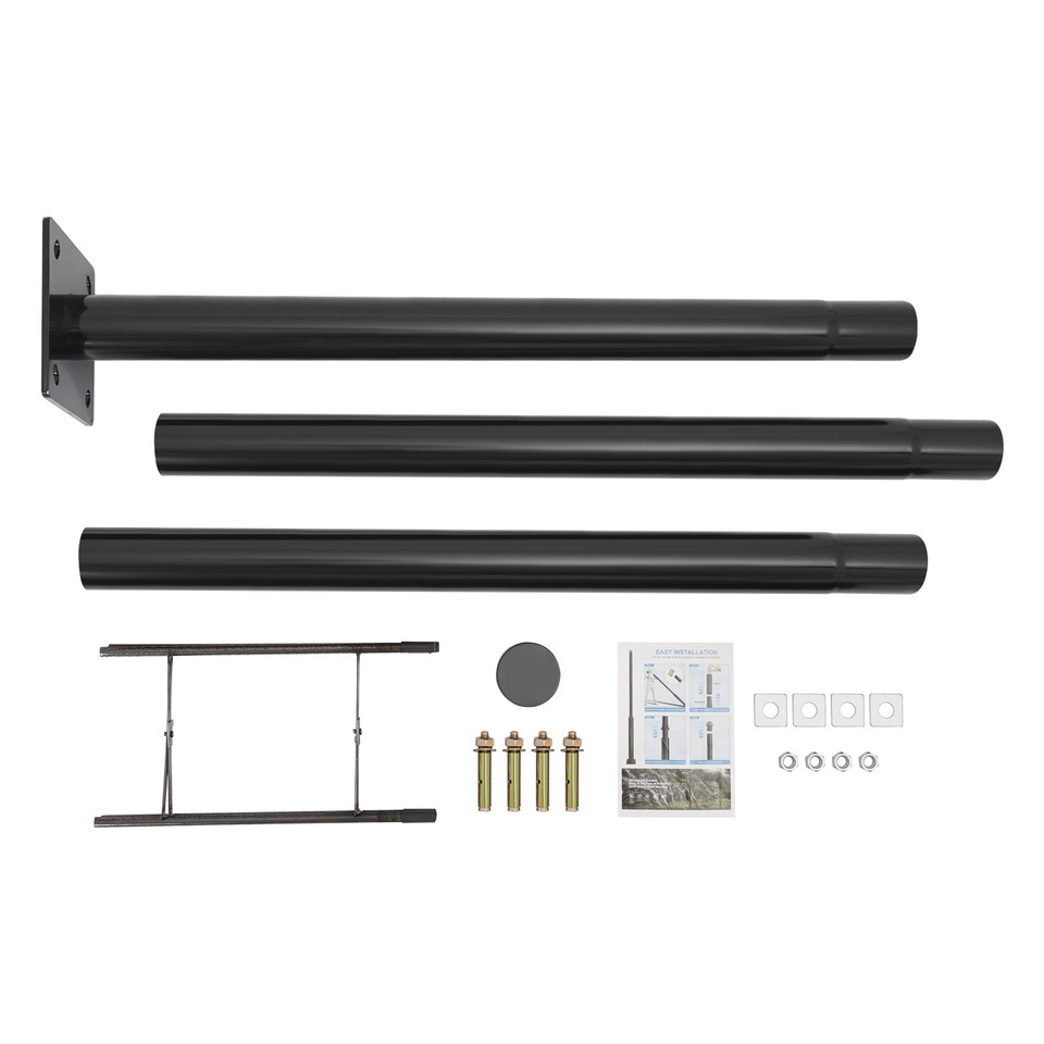 Street Light Pole Outdoor Street Courtyard Parking Lot Lighting Post ...