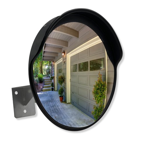 Securityman 12-Inch Convex Mirror for Blind Spots – Indoor Security ...