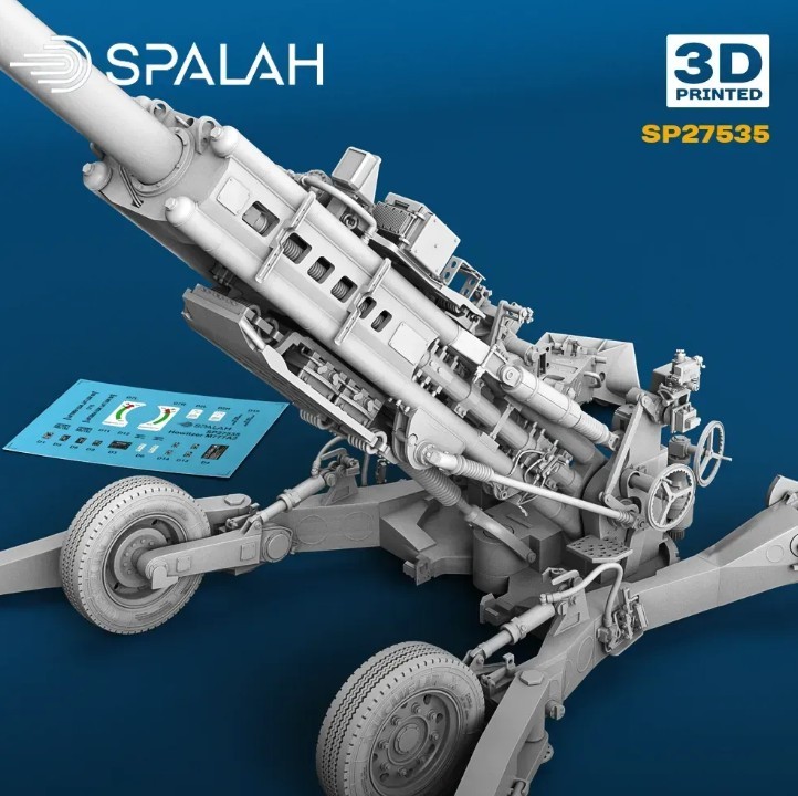 Scale model "American artillery gun M777A2" 1/35 Spalah 27535 | eBay