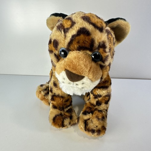 Wild Republic Cheetah Leopard Plush Baby Cub Spotted Cat 11" Stuffed ...