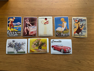 8 Vintage Tin Cards from the 1980's | eBay UK