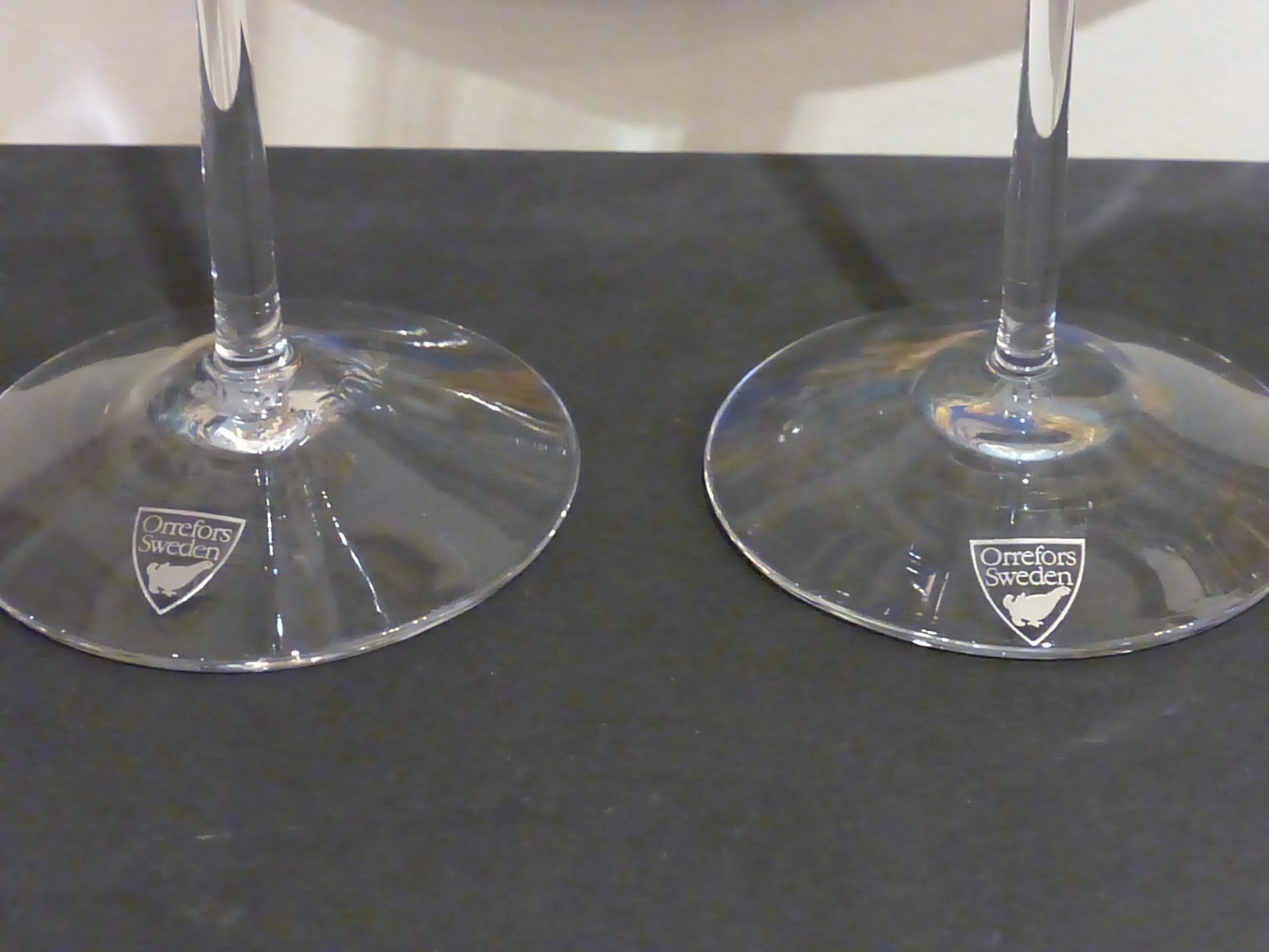 ORREFORS SWEDEN CRYSTAL CEREMONY AMETHYST AND TURQOUISE SNAPS CORDIALS ...