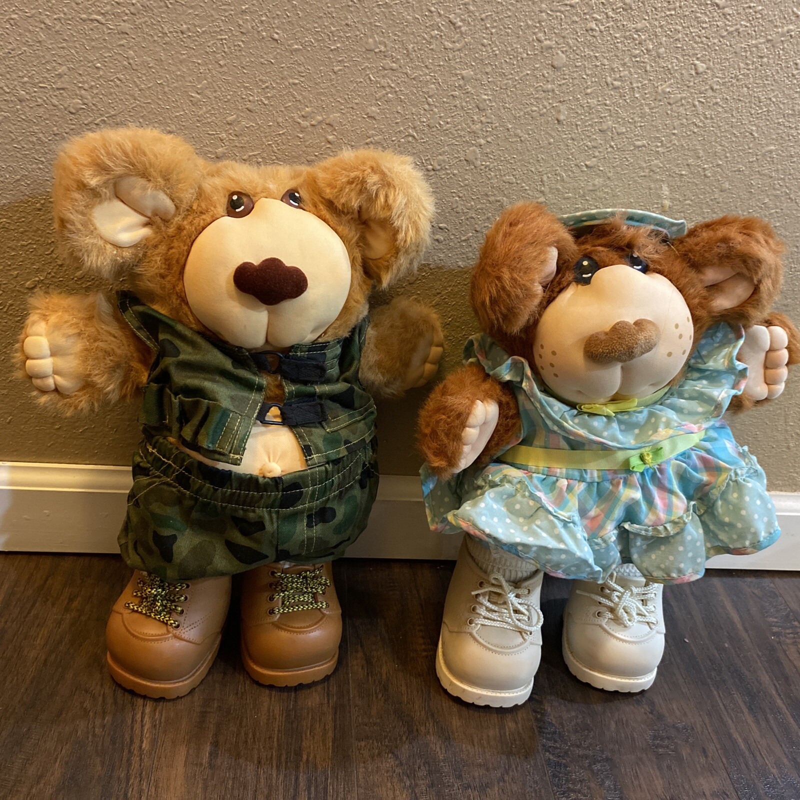 Furskins Bears J Livingston Clayton & Junie Mae Xavier Roberts 1985 ...