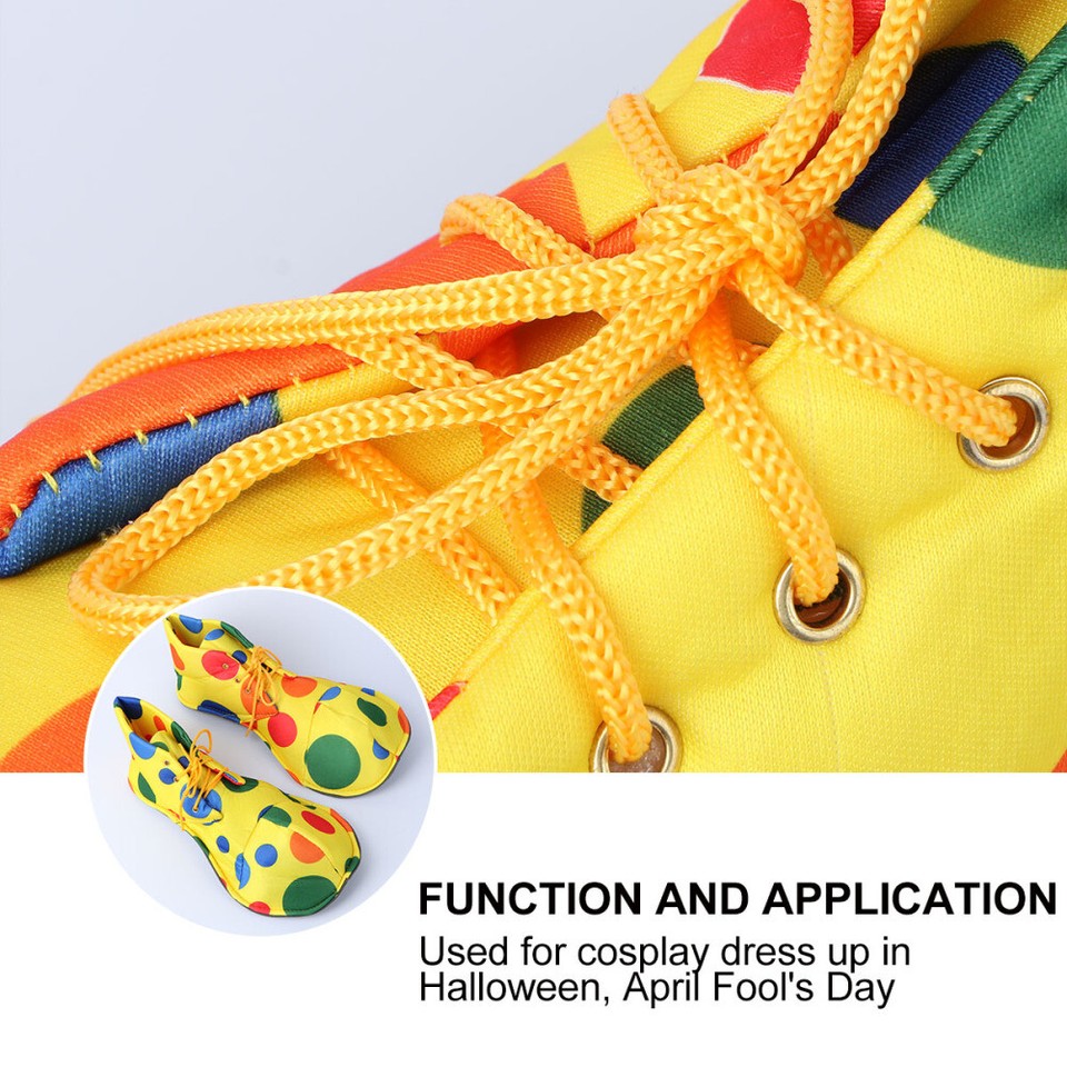 Clown Costume Shoes Adjustable Performance Props Men and Women | eBay