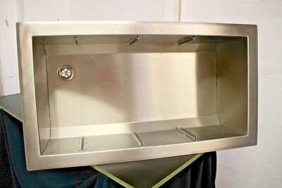 Fully Insulated Stainless Steel Drop In Ice Well, With Dividers | eBay