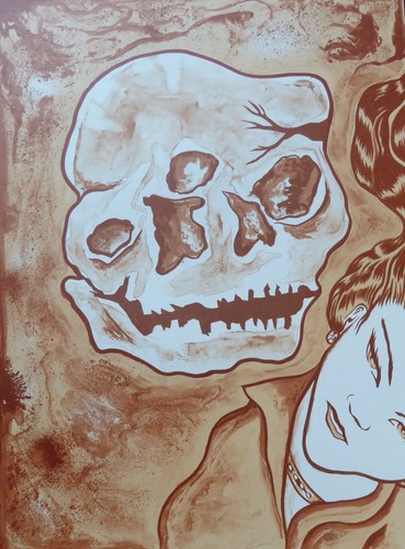 Dr. LAKRA Jeronimo Lopez Ramirez Woman & Death HAND SIGNED Tattoo ...