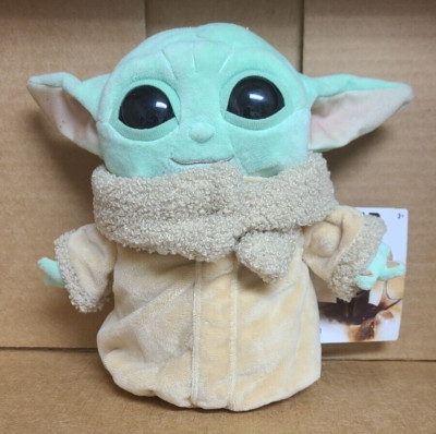 Star Wars Mandalorian The Child Grogu 8" Plush Baby Yoda CLEAN w/ tags ...