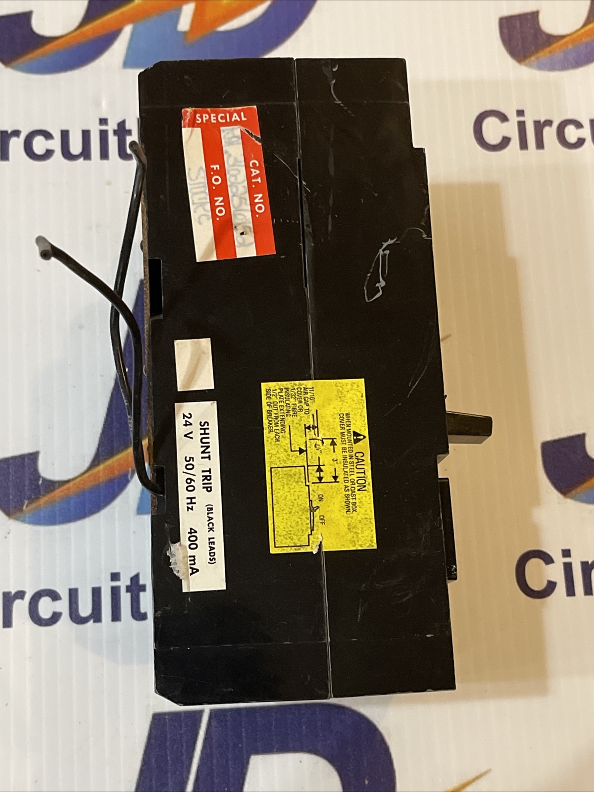 Square D KAL36225 225 KAL362256152 A 3-Pole Molded Case Circuit Breaker ...