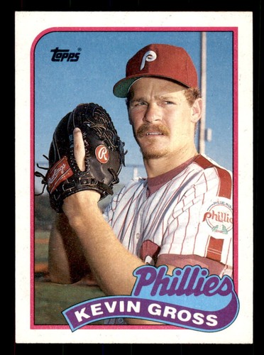 1989 Topps #215 Kevin Gross Philadelphia Phillies | eBay