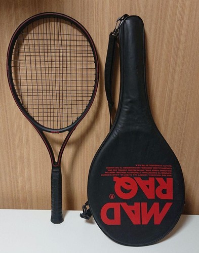 Mad Raq Tennis Racket 4 1/2 L4 Case | eBay