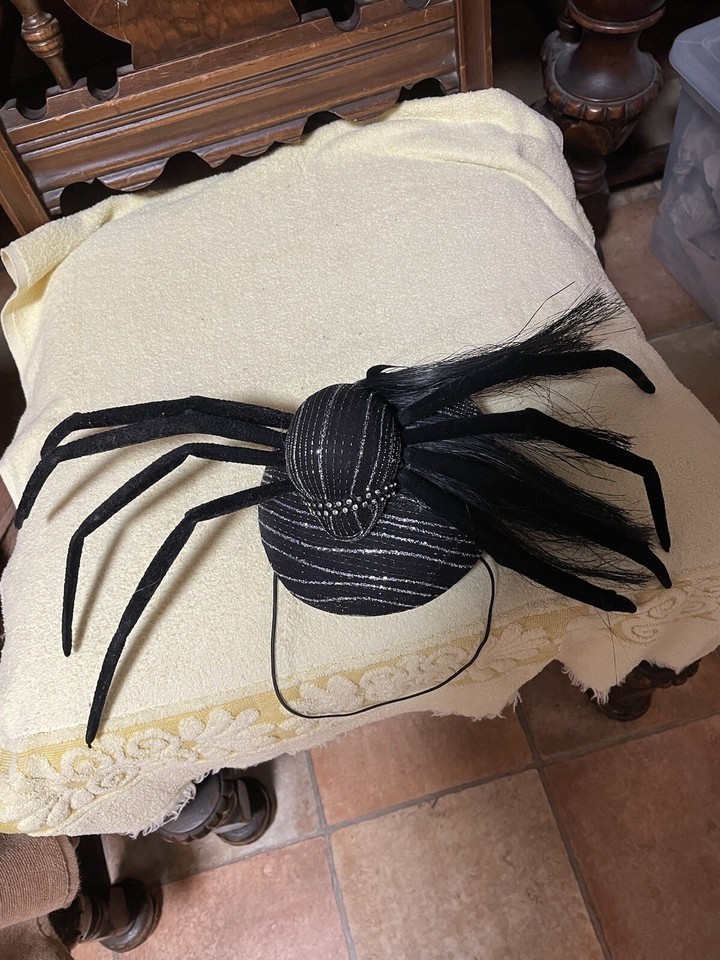 TARANTULA SPIDER COOL HAT CAP HALLOWEEN DEPARTMENT 56 !! | eBay