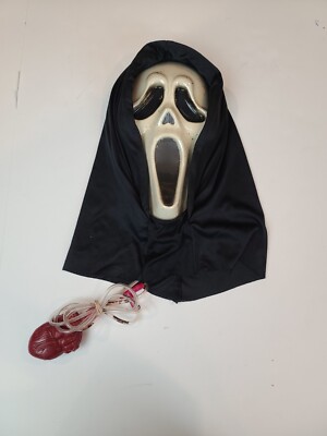 Scream Movie Ghost Face Bleeding Mask W/ Heart Blood Pump Halloween NO ...