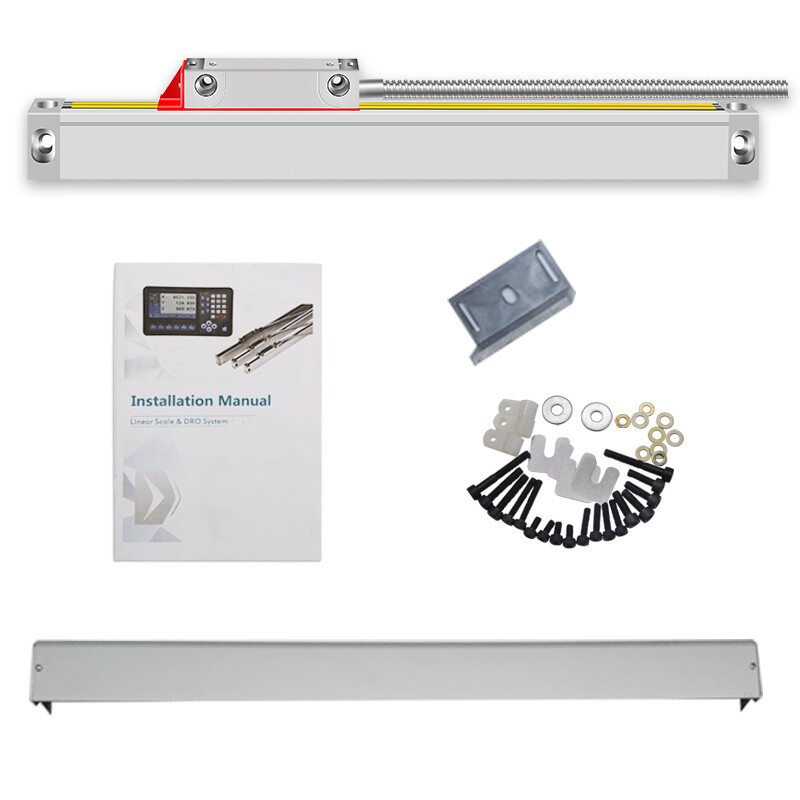 1um 3 Axis Milling CNC Digital Readout DRO Linear Glass Scale ...