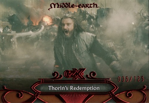 CZX Middle Earth, Thorin’s Redemption (19) Red Parallel Base Card #035/ ...