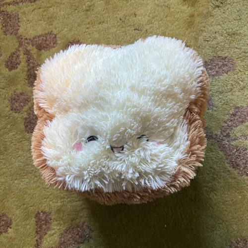 Squishable / Comfort Food Toast Bread Loaf Plush 8”x8” Super Soft ...