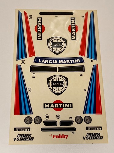 Lancia - Martini - Dekor / Decals von Robbe 2 Stück | eBay.de