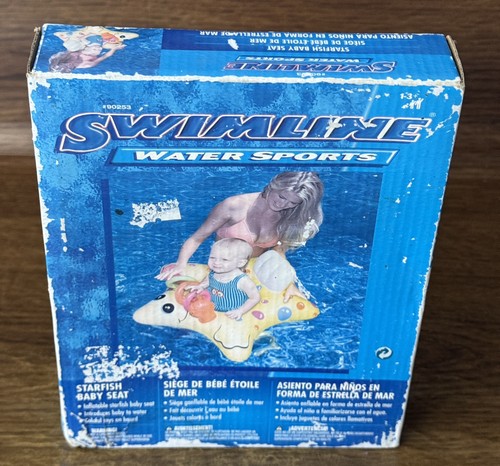 Swimline Starfish Inflatable Baby Kids Seat Float Water Play 2011 New ...