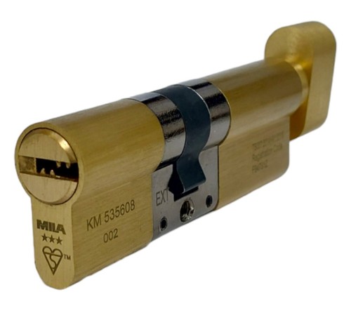 Mila Anti Snap 3 Star Diamond Grade Euro Thumbturn Cylinder Locks for ...