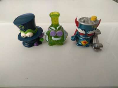 Super Zings superzings set 3 x figures enigma professor k mr king | eBay