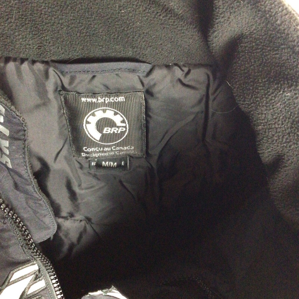 Ski-Doo RPM Snowmobile Jacket Insulated Winter Orange Black BRP Size ...