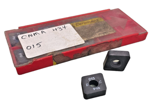 (9 Pcs) Sandvik CNMA 434 Grade: 015 Carbide Inserts | eBay
