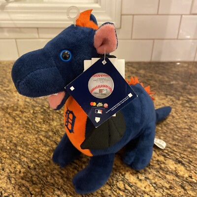 NWT Plush Stuffed Animal Dragon Detroit Tigers Logo Official MLB ...