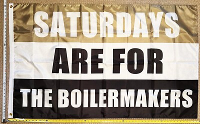 Football Flag FREE SHIPPING Purdue Boilermakers Beer NFL College Banner ...