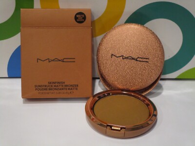 MAC ~ SKINFINISH SUNSTRUCK MATTE BRONZER ~ MATTE DEEP GOLDEN ~ 0.28 OZ ...