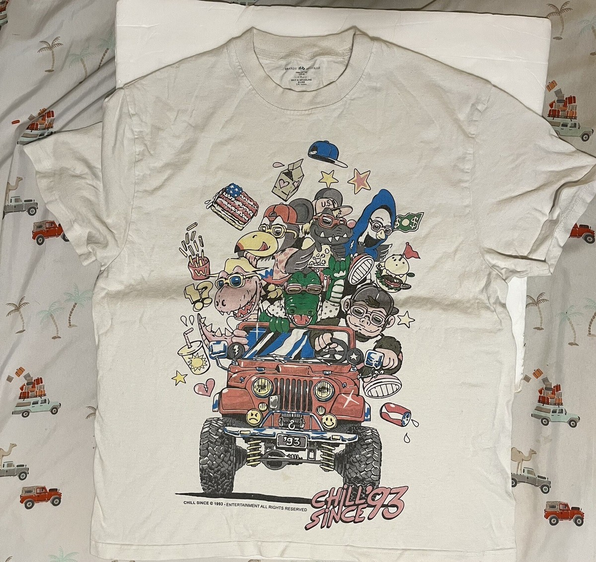 Camisetas Gráficas Brandy Melville Malibu Camiseta, Brandy Melville