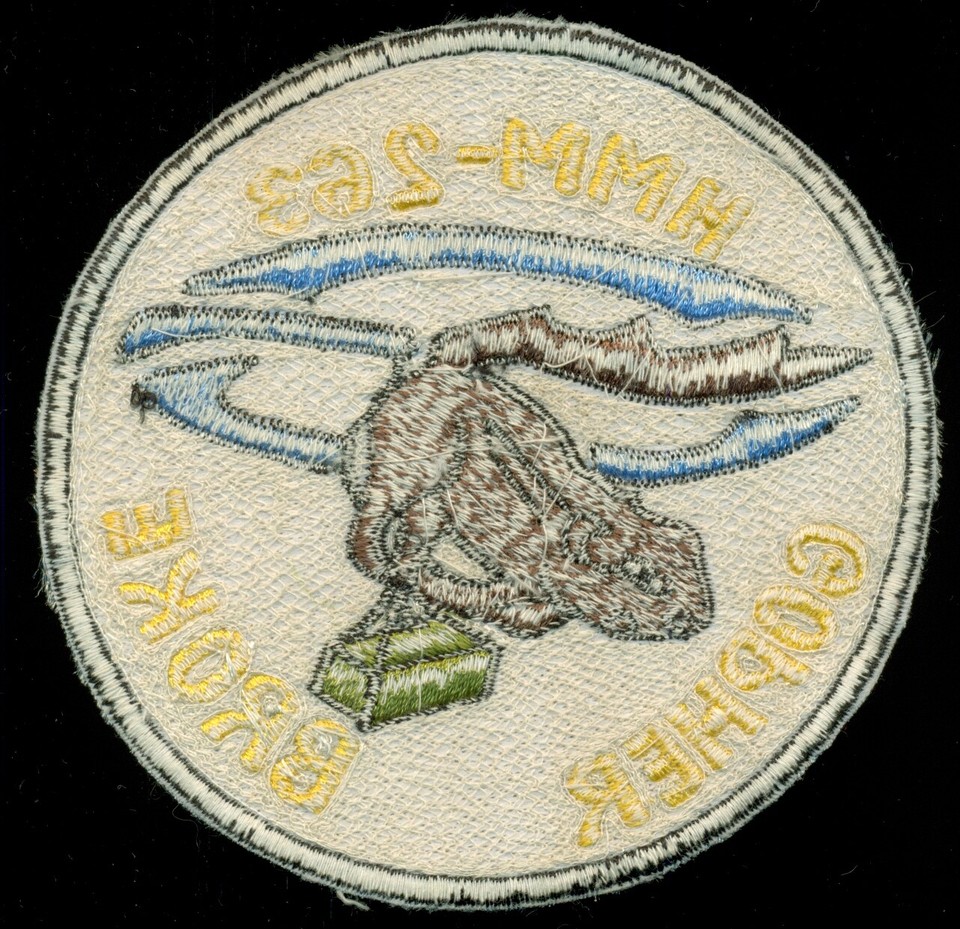 USMC HMM-263 Gopher Broke Vietnam Patch Q-6 | eBay