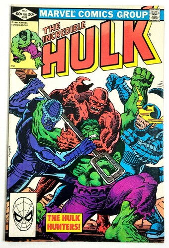 INCREDIBLE HULK # 269 - (1982) MARVEL COMICS - HULK HUNTERS 1ST ...