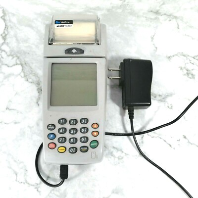 Vintage VERIFONE Nurit 8000 Gray Machine Lipman M20 Credit Debit ...