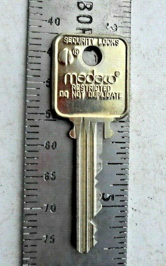(1) MEDECO High Security Key Art, Collectors, Locksmith ... | eBay