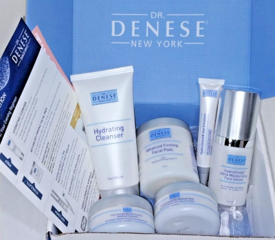 NEW Dr DENESE SkinScience Kit: Hydrating Cleanser, Face Serum, Wrinkle ...