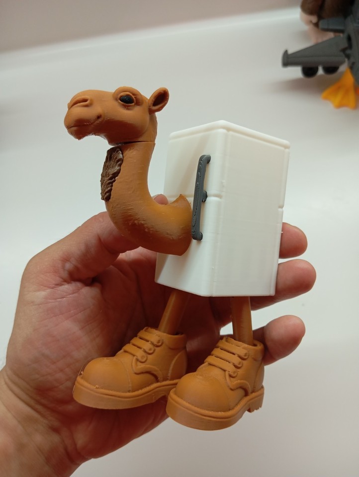 Brainrot Series: Frigo Camelo Action toy | eBay