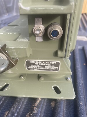NOS HMMWV HUMVEE MILITARY RADIO AMPLIFIER MOUNT BASE MT-6353/VRC | eBay