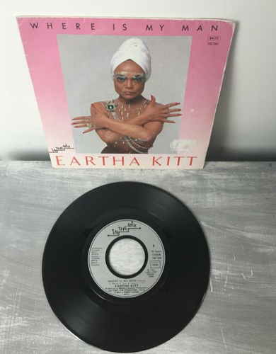 Vinyle 45 tours-Eartha Kitt-Where is my man | eBay
