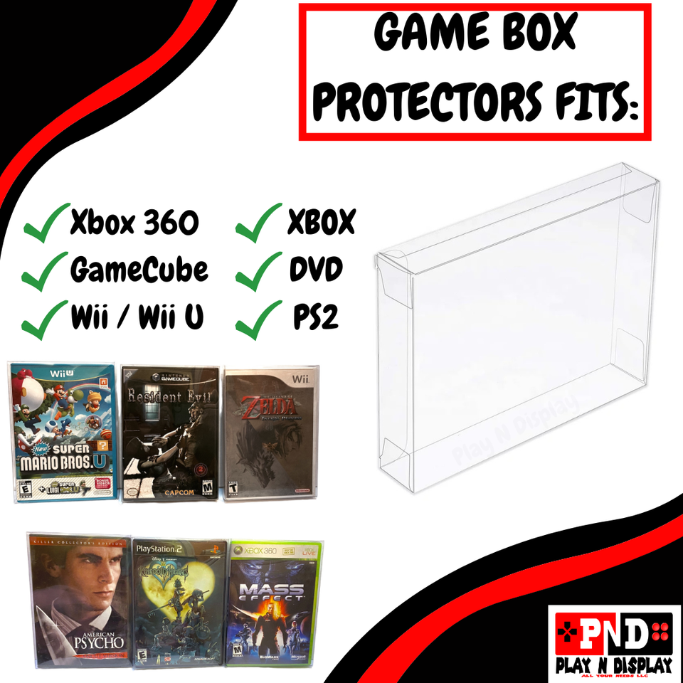 1 PLAYSTATION 2 PS2 & DVD STEELBOOK PROTECTIVE SLEEVE BOX PROTECTOR ...